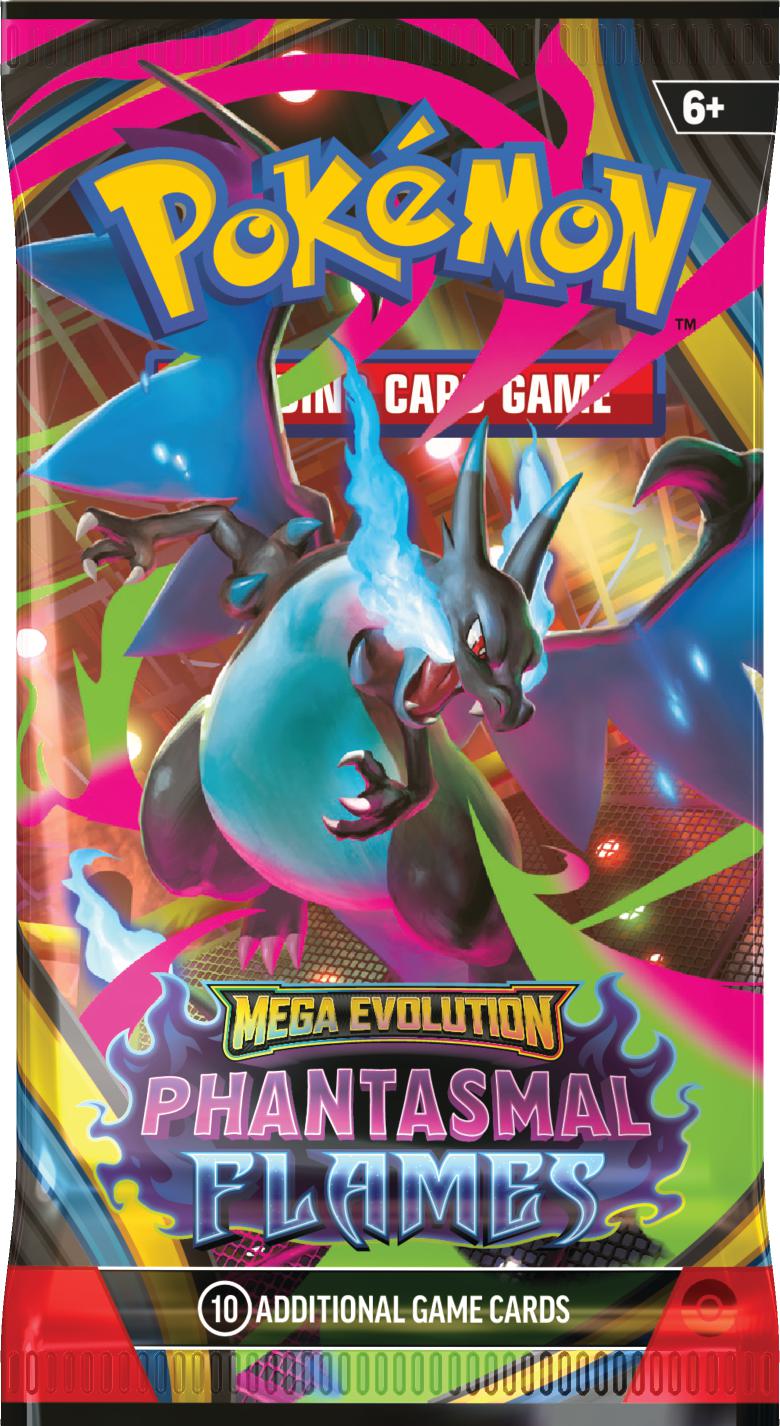 Pokémon TCG: Mega Evolution - Phantasmal Flames - Booster Pack – Arctic ...