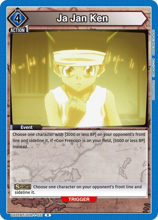 Ja Jan Ken [Hunter x Hunter] – Arctic Rift Cards